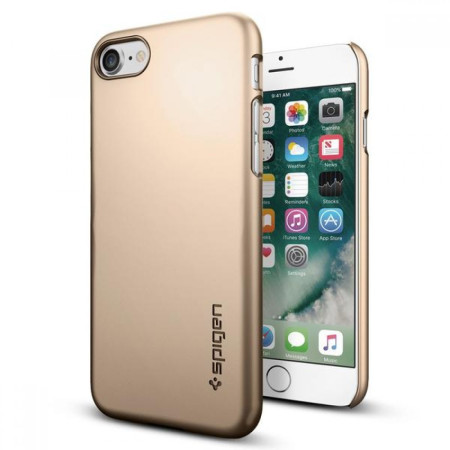 Spigen Thin Fit iPhone 7 Shell Case - Champagne Gold