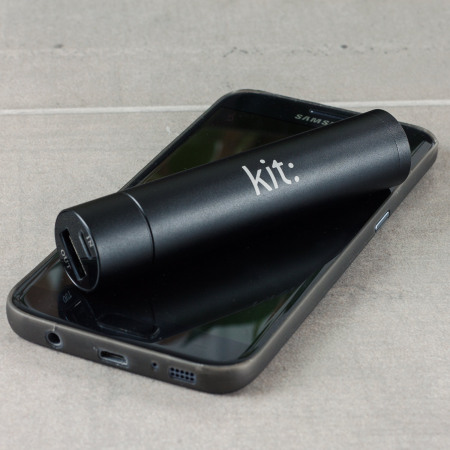 Kit 2000mAh Universal Portable Power Bank Emergency Battery - Black