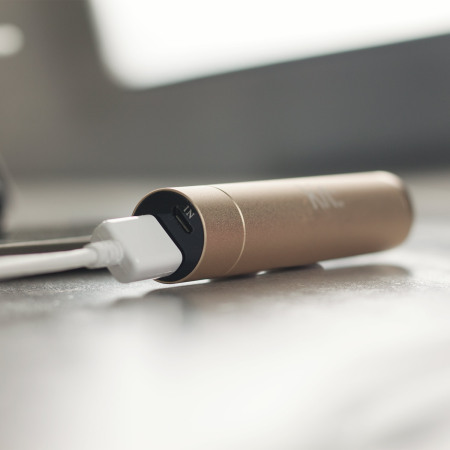 Kit 2000mAh Universal Portable Power Bank Emergency Battery - Gold