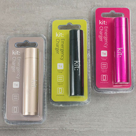Kit: Premium Universal Power Bank 2,000mAh - Three Pack