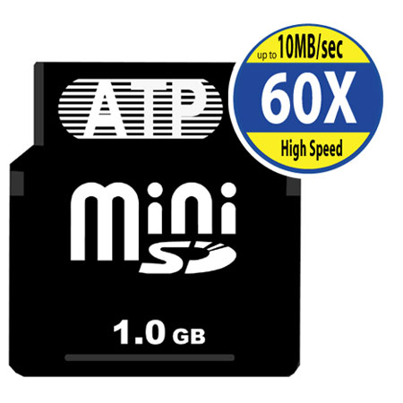 ATP Mini Secure Digital Card (miniSD) - 1 GB