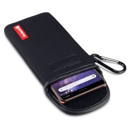 Shocksock Nokia 7 Plus Neoprene Carry Case - Black