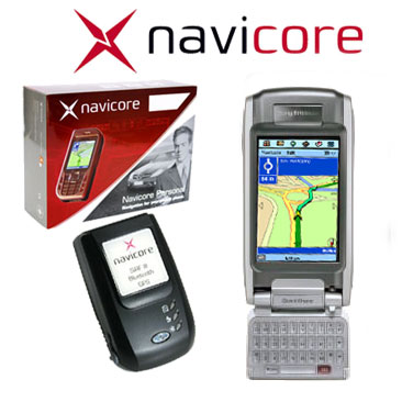 Navicore Bluetooth GPS Navigation Kit - Sony Ericsson P910i (UIQ)