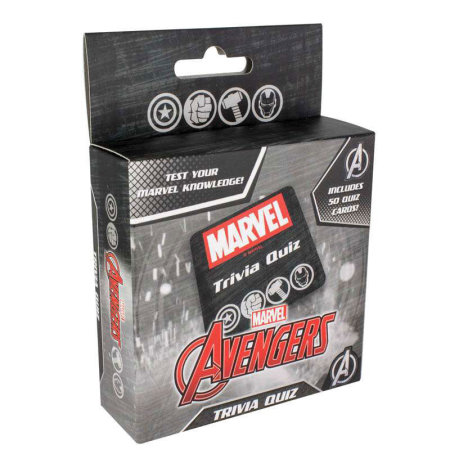 Marvel Trivia Quiz Cards - 50 Questions Cards
