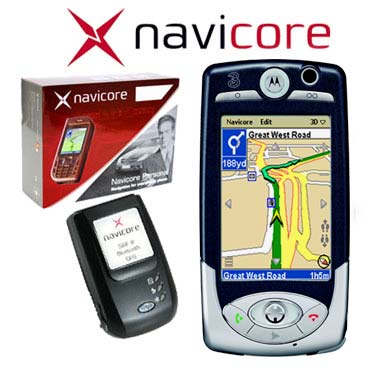 Navicore Bluetooth GPS Navigation Kit - Motorola A1000