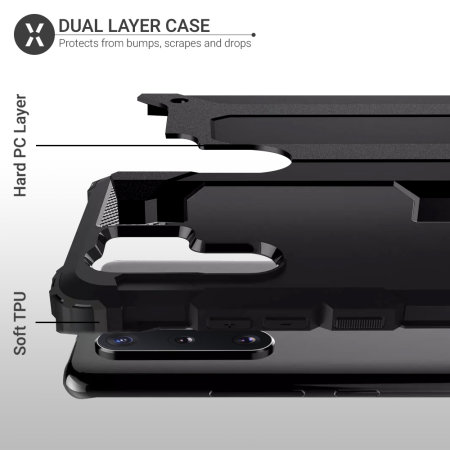 Olixar Delta Armour Protective Samsung Note 10 Plus Case - Black