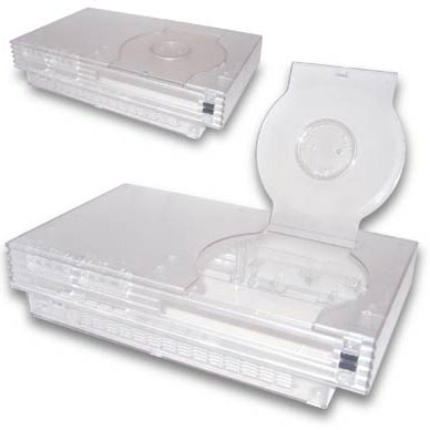 PS2 Transparent Replacement Housing - Clear