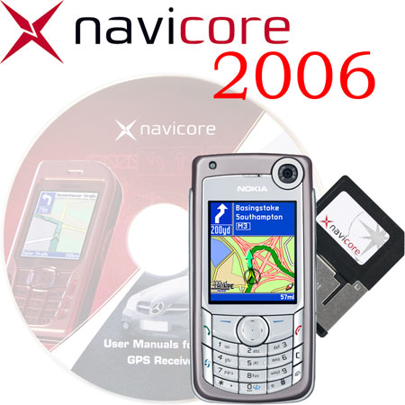Navicore GPS Navigation Software Pack - Symbian Series 60 (S60)