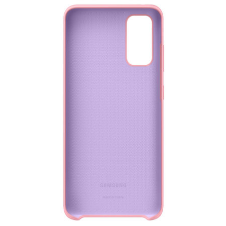 Official Samsung Galaxy S20 Silicone Cover Case - Pink