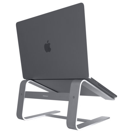 Macally Aluminium MacBook/Laptop Stand - Space Gray