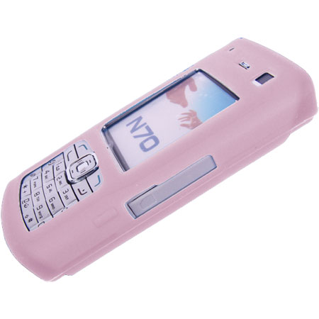 Silicone Case - Nokia N70 (Pink)