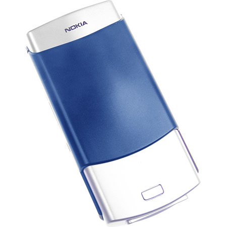 Nokia N70 Replacement Housing - Blue/Silver