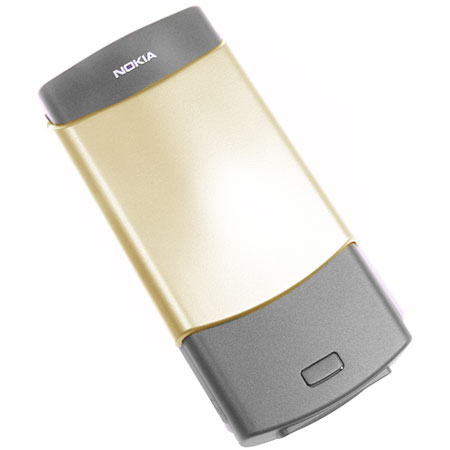 Nokia N70 Replacement Housing - Gold/Brown