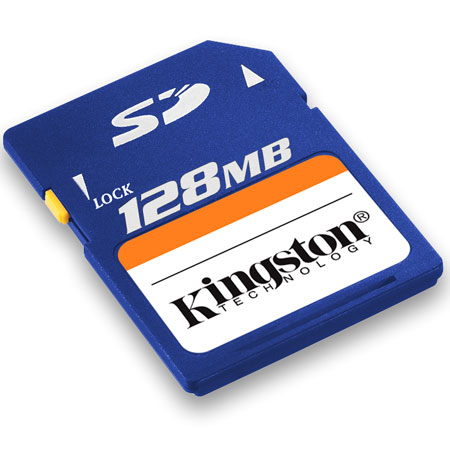 Kingston Secure Digital Card (SD) - 128MB