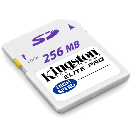 Kingston Secure Digital Card - Elite Pro (SD) - 256MB