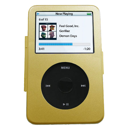 Metal Case ( Gold ) - iPod Video / iPod Classic