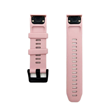 Olixar Pink Silicone Strap - For Garmin Watch Fenix 6s