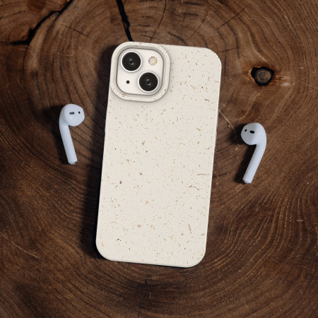Olixar 100% Biodegradable White Case - For Apple iPhone 14