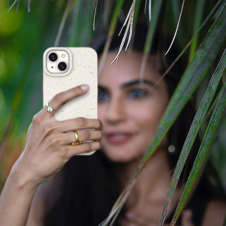 Olixar 100% Biodegradable White Case - For Apple iPhone 14