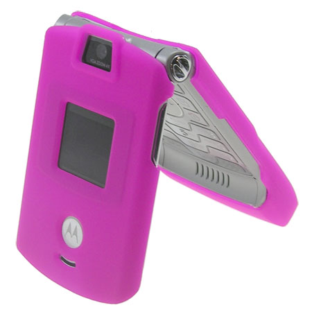 Motorola RAZR V3 Clip-on Housing - Pink
