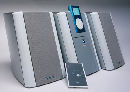 Monitor Audio i-Deck iPod Speaker System (Silver)