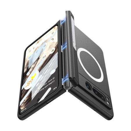 Olixar MagSafe Black Case with Kickstand & Screen Protector - For ...