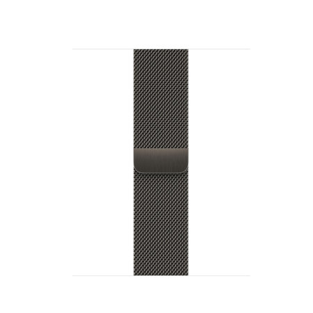 Official Apple Graphite Milanese Loop (Size L) - For Apple Watch Ultra 2