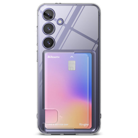 Ringke Fusion Clear Case with Card Slot - For Samsung Galaxy S24 ...