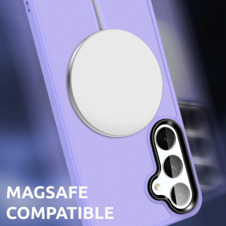 Olixar Purple Frosted MagSafe Case - For Samsung Galaxy S24