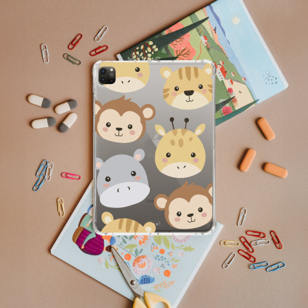 LoveCases Happy Animals Kids Case - For iPad Pro 11" 2021 3rd Gen.