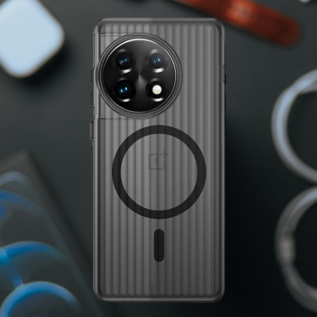 Olixar Black Frosted MagSafe Case - For OnePlus 12