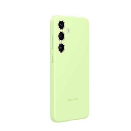 Official Samsung Lime Silicone Case - For Samsung Galaxy S24