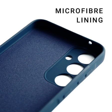 Olixar Navy Silicone Case - For Samsung Galaxy A55 5G