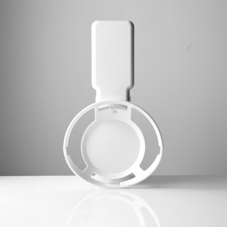 Olixar White Plug Socket Wall Mount - For Amazon Echo Dot (4th Generation)