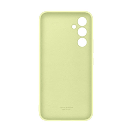 Official Samsung Lime Silicone Case - For Samsung Galaxy A35 5G Reviews