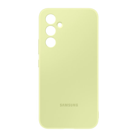 Official Samsung Lime Silicone Case - For Samsung Galaxy A35 5G Reviews