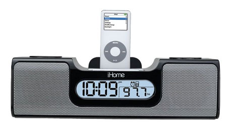 iHome IH5 Clock Radio for iPod - Black