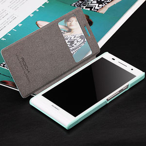 ROCK Excel Series Case for Huawei Ascend P6 - Light Blue