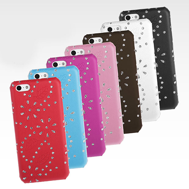 GENx iPhone 5C Bling Case - Red