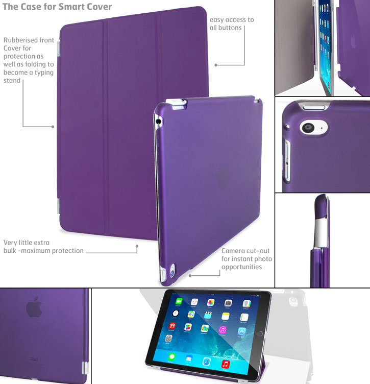 Encase iPad Air 2 Smart Cover - Purple