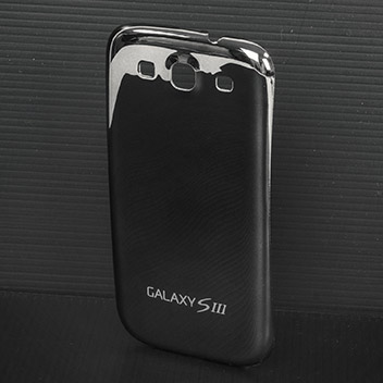 Replacement Back for Samsung Galaxy S3 - Metallic Black