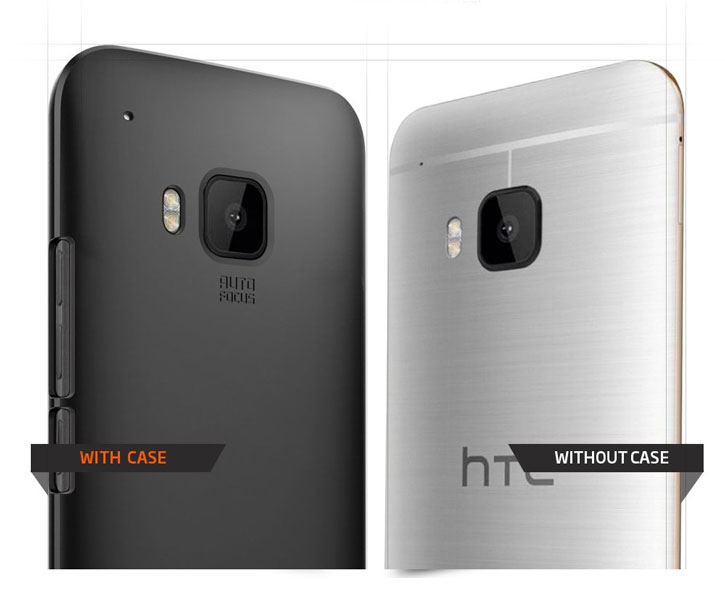 Spigen Thin Fit HTC One M9 Shell Case - Gunmetal