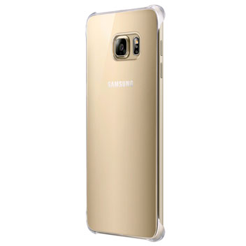 Official Samsung Galaxy S6 Edge Plus Glossy Cover Case - Gold