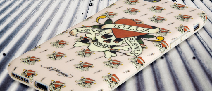 Ed Hardy iPhone 6S / 6 Designer Shell Case - Love Kills