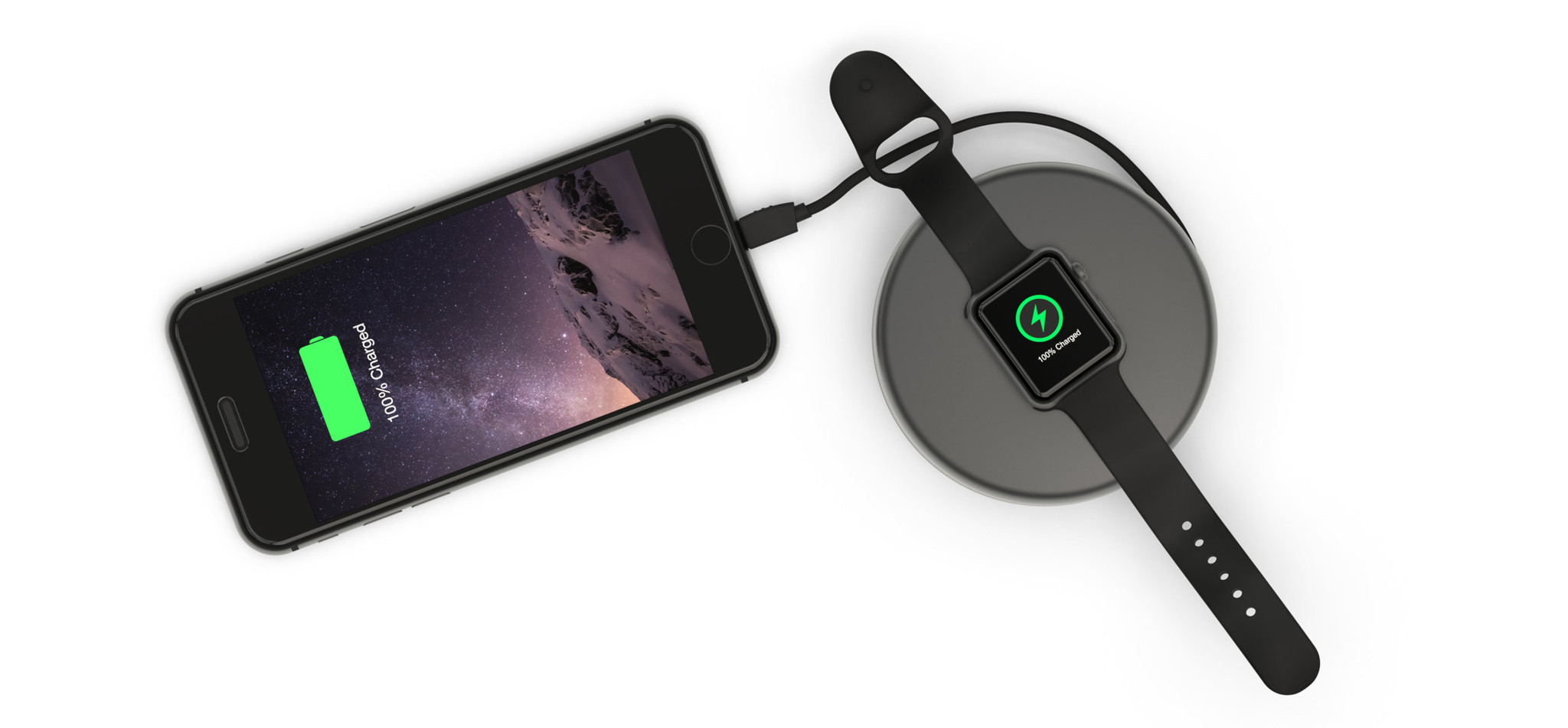 Nomad Pod Pro Apple Watch 3 / 2 / 1 Portable Charger With Lightning