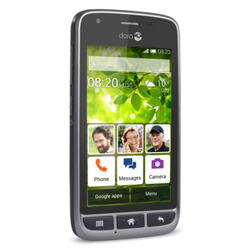 Sim Free Doro Liberto 820 Mini Unlocked - Black/Silver