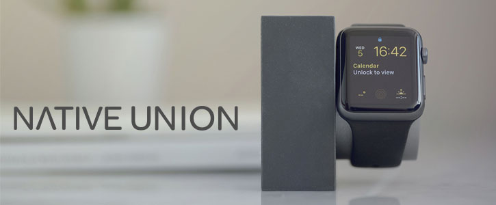 Native Union Apple Watch Dock & Charging Stand - Slate