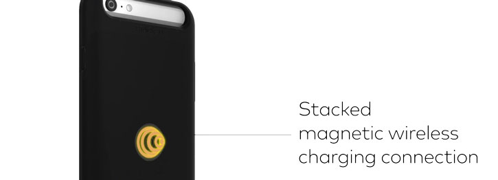 Stacked iPhone 6S/6 Plus Wireless Charging Case & Power Pack - Gold