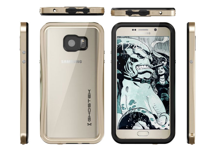 Ghostek Atomic 2.0 Samsung Galaxy Note 5 Waterproof Tough Case - Gold