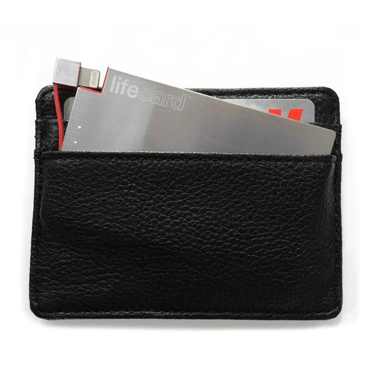 Plusus Lifecard Ultra-Thin Wallet-Sized Powerbank - 1,500mAh